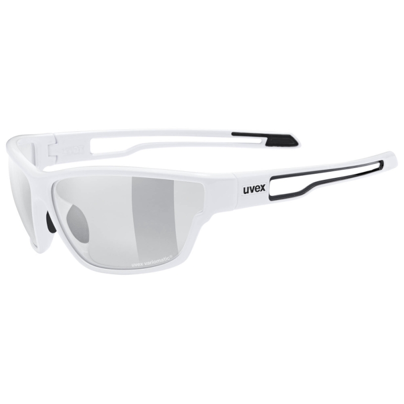 Okulary rowerowe Uvex Sportstyle 806 V białe Rowertour