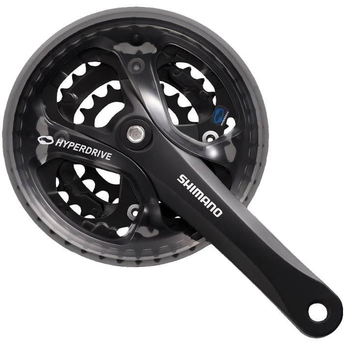 Shimano FC M361 Acera Korba na kwadrat z osłoną czarna - Rowertour.com
