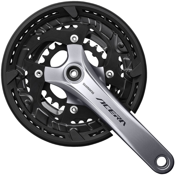 Shimano FC T3010 Acera Korba trekking octalink z osłoną srebrna ...