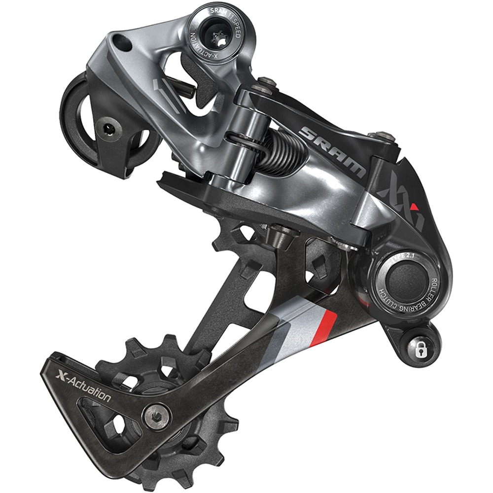 SRAM XX1 Typ 2.1 Przerzutka tylna MTB 11rz. czerwona - Rowertour.com
