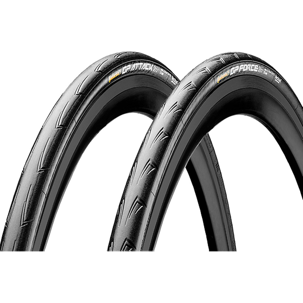 Continental Grand Prix Attack & Force III Set 700 x 23/25C mm Opony ...