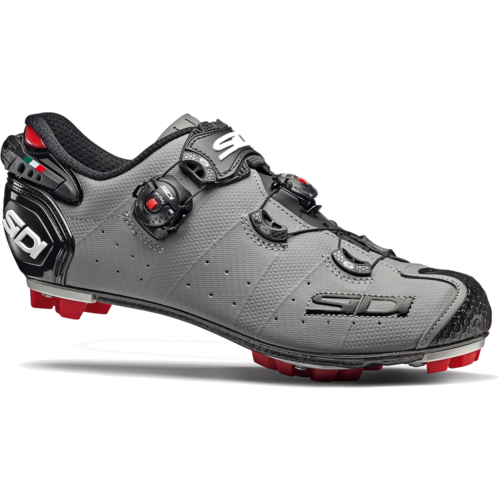 Buty MTB Sidi Drako 2 SRS Carbon szaro-czarne - Rowertour.com