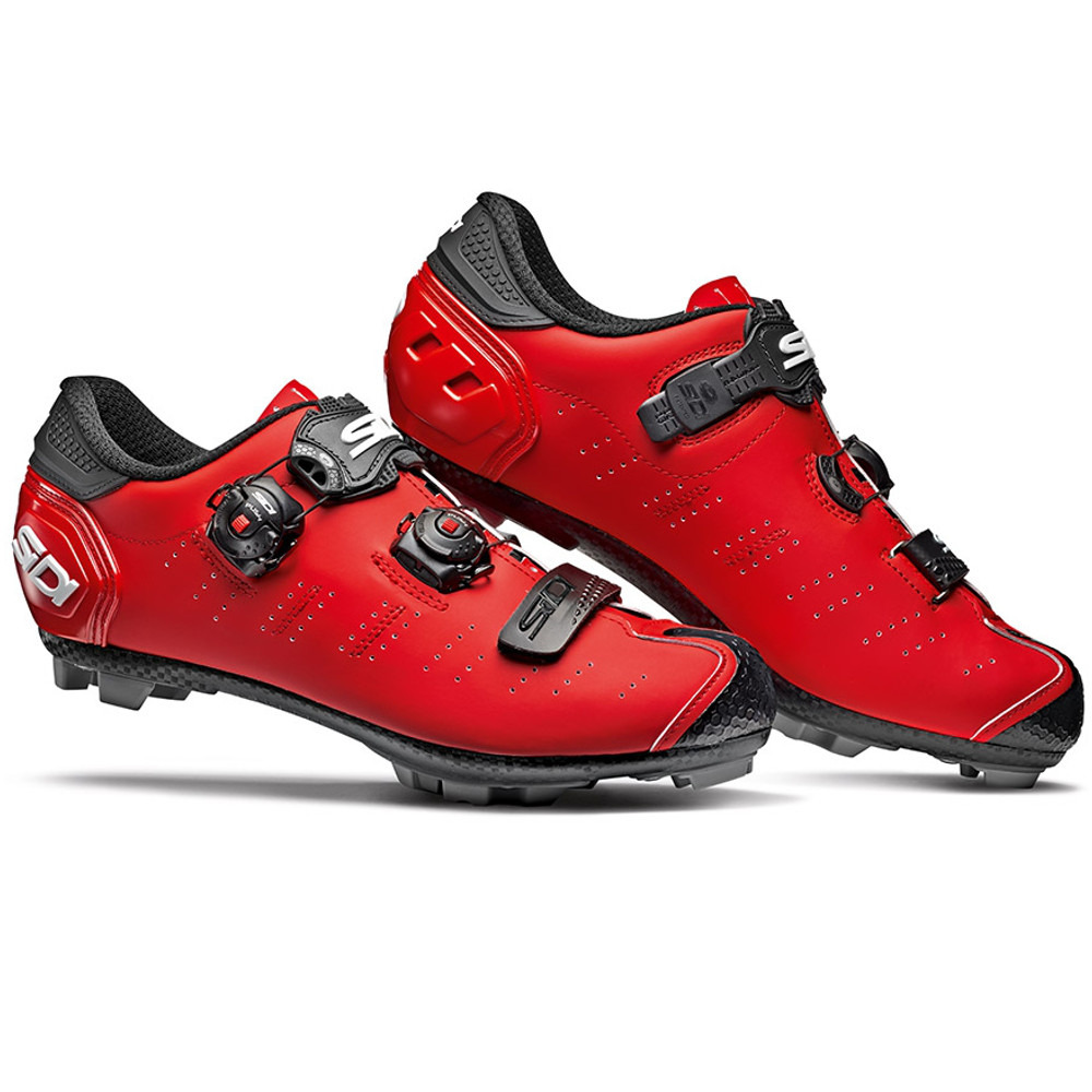 Buty MTB Sidi Dragon 5 SRS Carbon czerwono-czarne - Rowertour.com