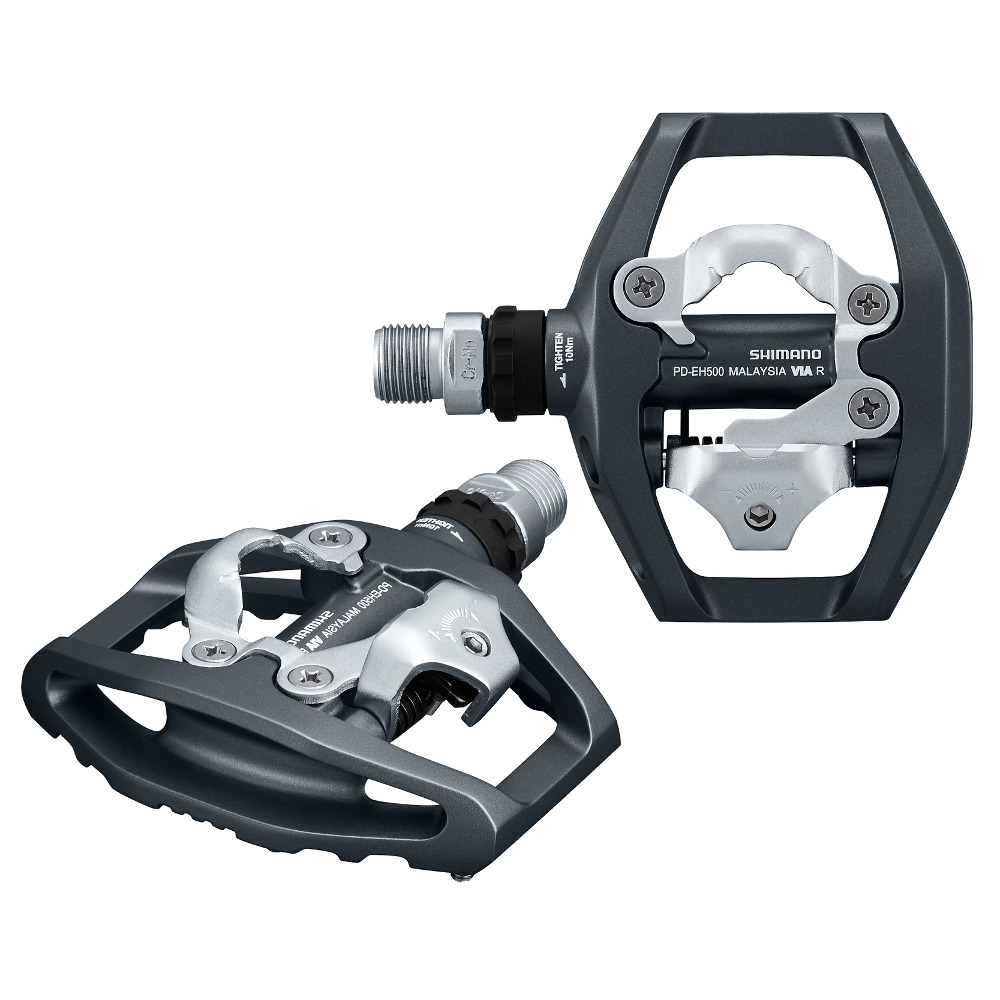Pedały rowerowe Shimano SPD PD-EH500 + bloki - Rowertour.com
