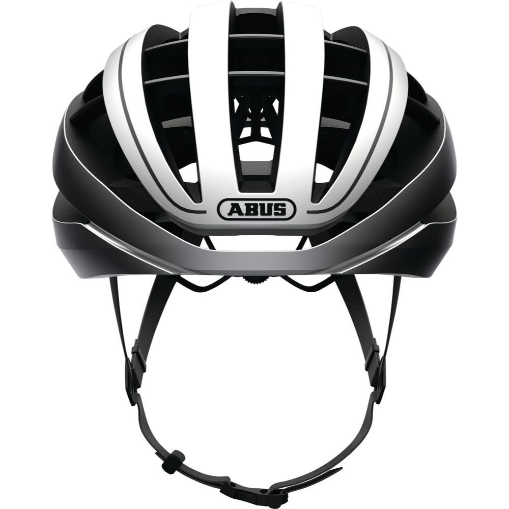 Kask rowerowy Abus Aventor srebrny - S - Rowertour.com