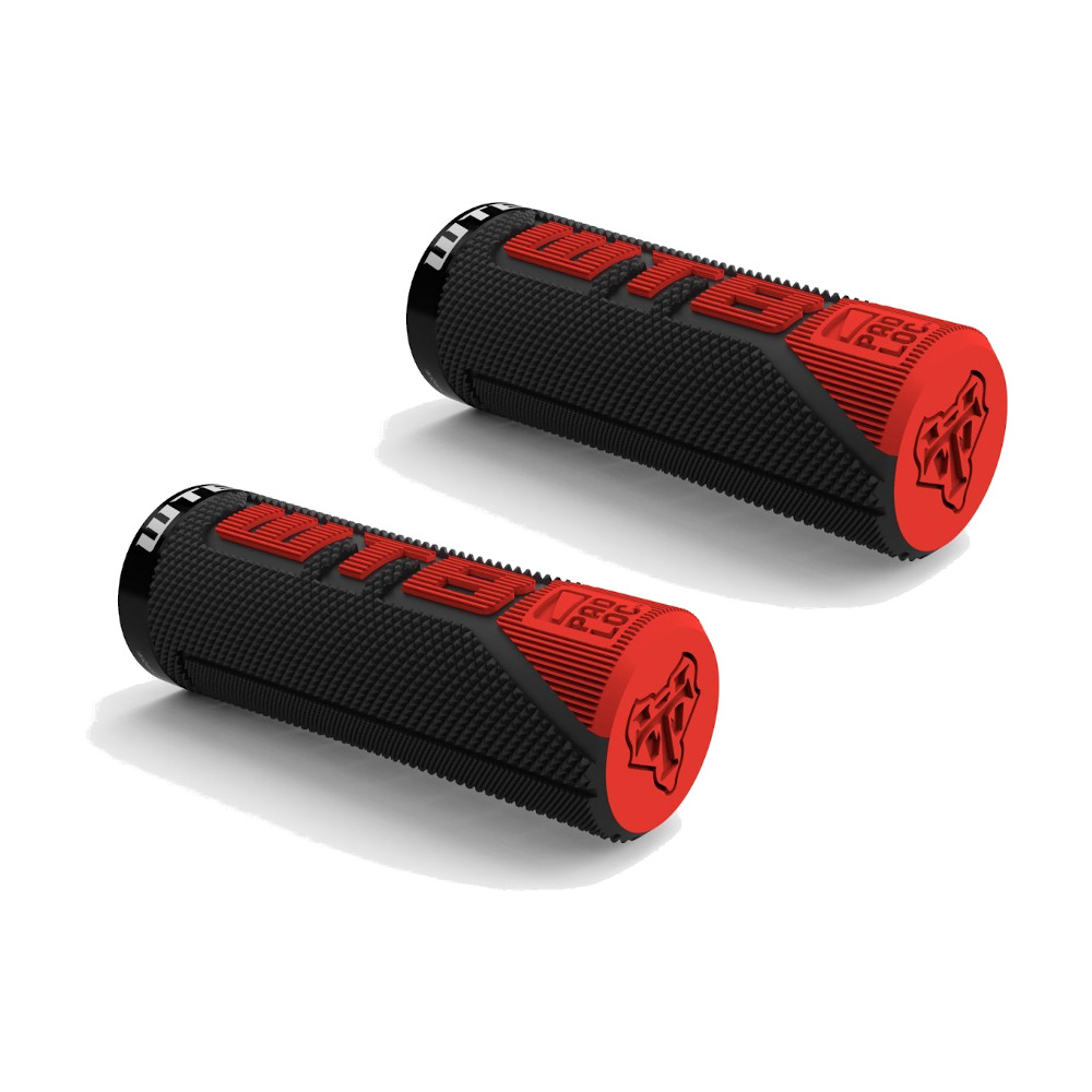 Gripy WTB Padloc Grip Shift czarno-czerwone - Rowertour.com