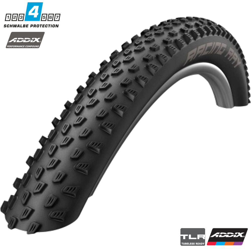 Schwalbe Racing Ray 27.5 Addix TL-R TS Opona rowerowa zwijana - 27.5 x ...