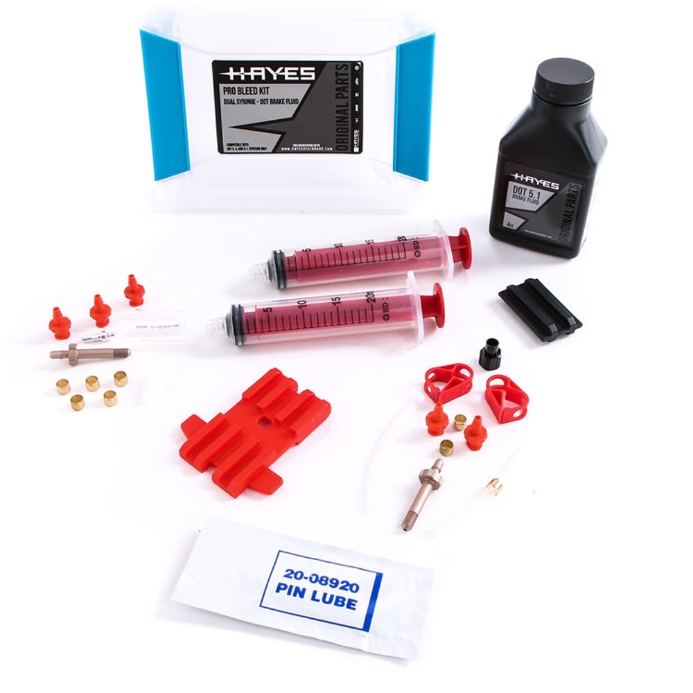 Zestaw do odpowietrzania hamulców Hayes Pro Bleed Kit DOT 5.1 ...