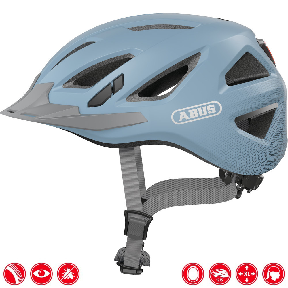 Kask rowerowy Abus Urban-I 3.0 niebieski - M - Rowertour.com