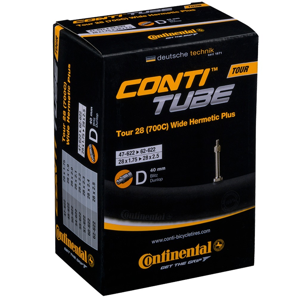 Dętka Continental Tour 28 cali Wide Hermetic Plus - Rowertour.com