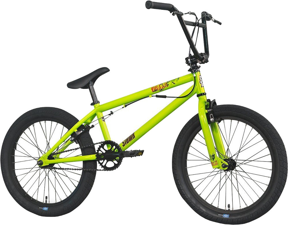Rower BMX SIBMX Draak zielony - Rowertour.com