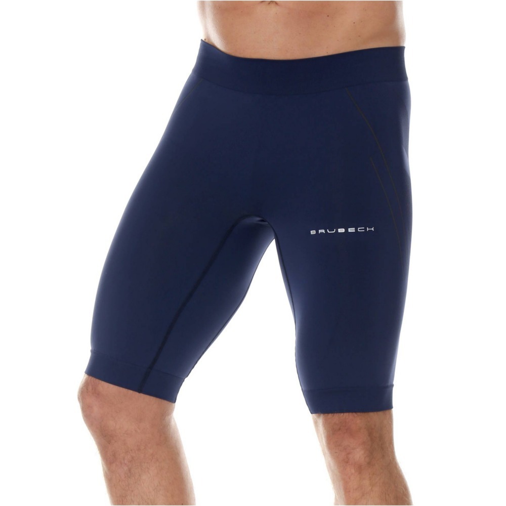 Spodnie 1/2 Brubeck Running Force granatowe - M - Rowertour.com