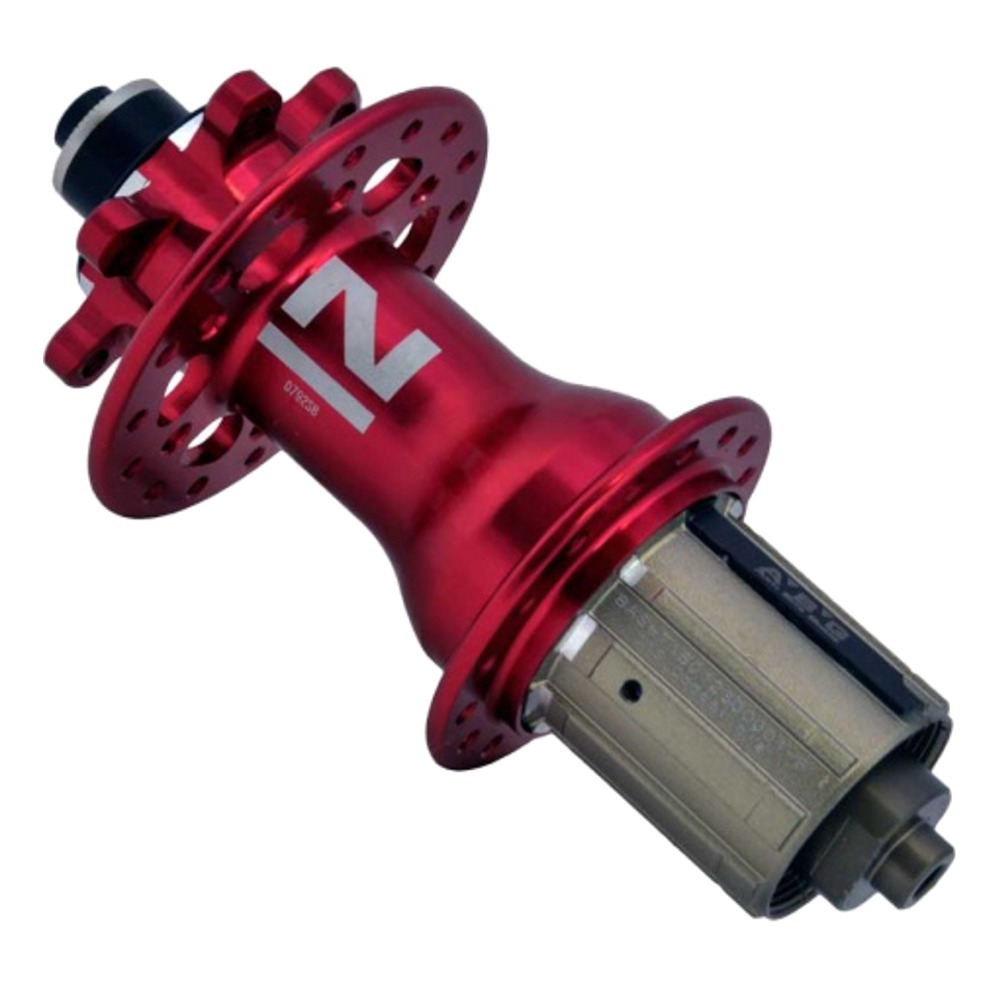 Piasta tylna Novatec NT-D792 QR SH11 czerwona - 32H - Rowertour.com