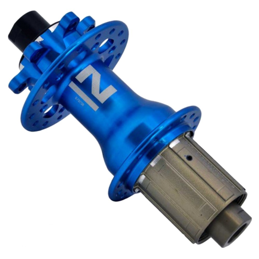 Piasta tylna Novatec NT-D792 X12 SH11 niebieska - 32H - Rowertour.com