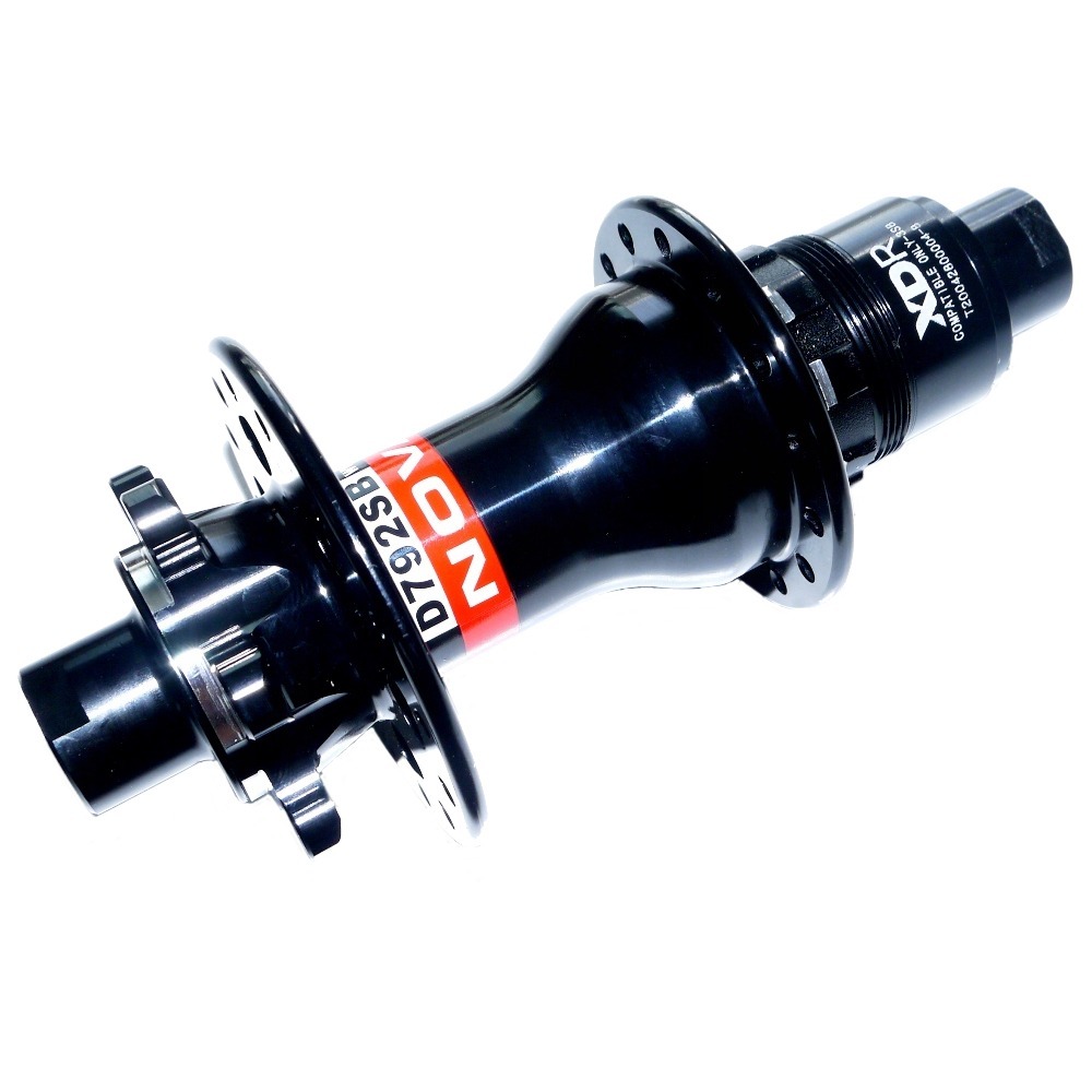 Piasta tylna Novatec NT-D792 X12 XDR czarna - 28H - Rowertour.com