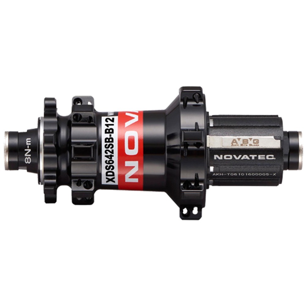 Piasta tylna Novatec NT-XDS642SB B12 czarna - 28H - Rowertour.com