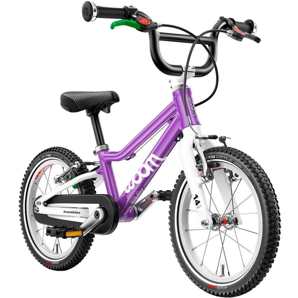 Rower dziecięcy Woom 2 fioletowy - Rowertour.com