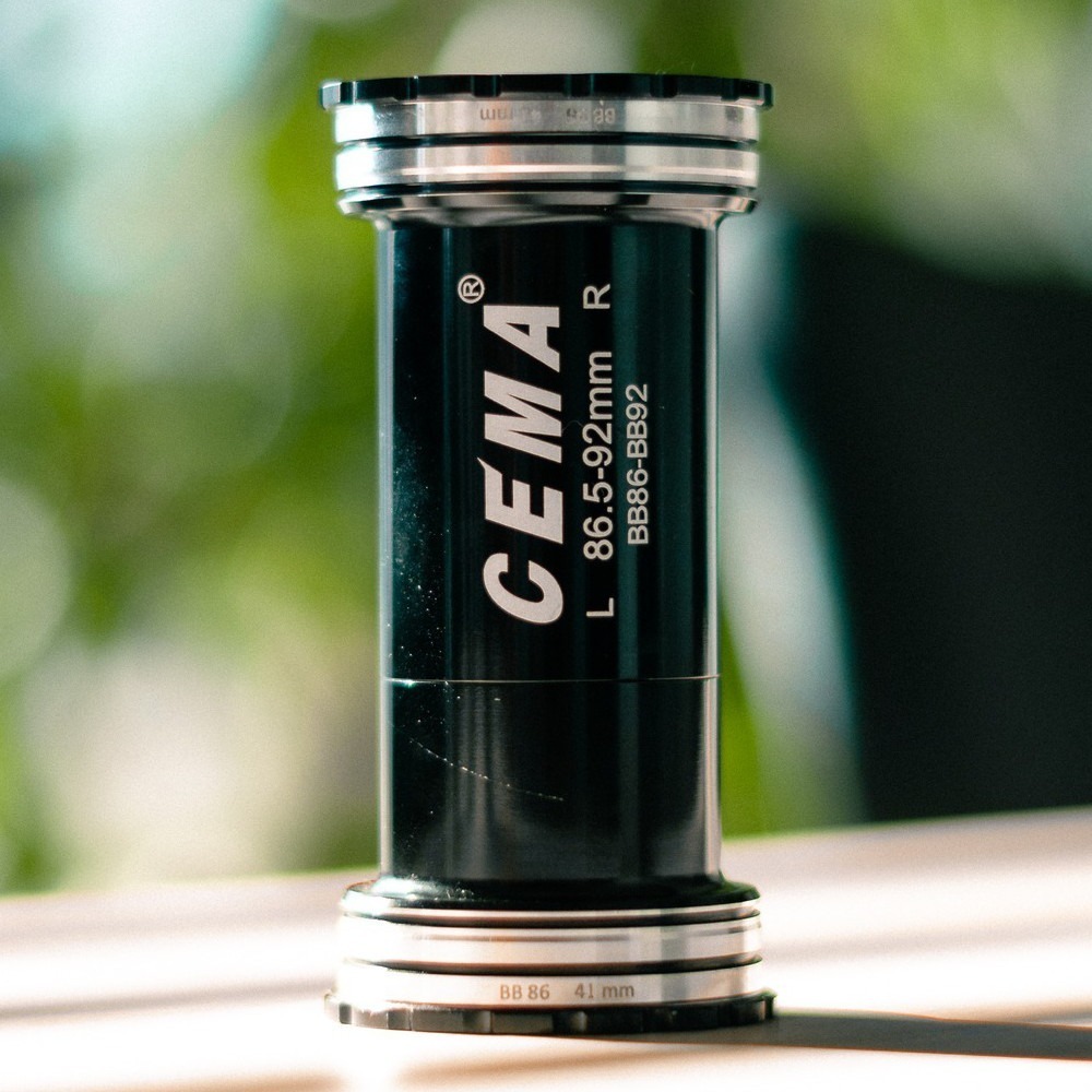 Suport rowerowy CEMA BB86 - BB92 Interlock ceramiczny Shimano czarny - Rowertour.com