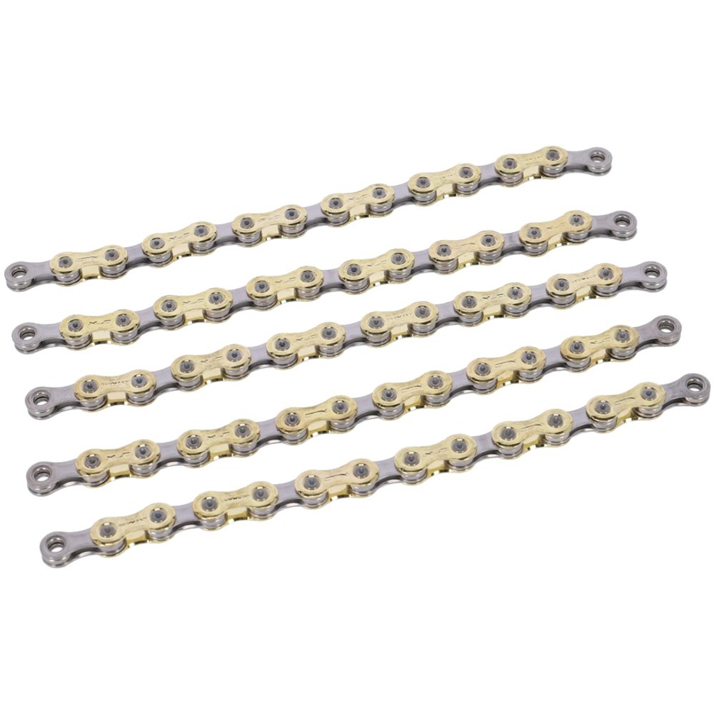 Łańcuch XLC CC-C05 złoto-srebrny - Rowertour.com