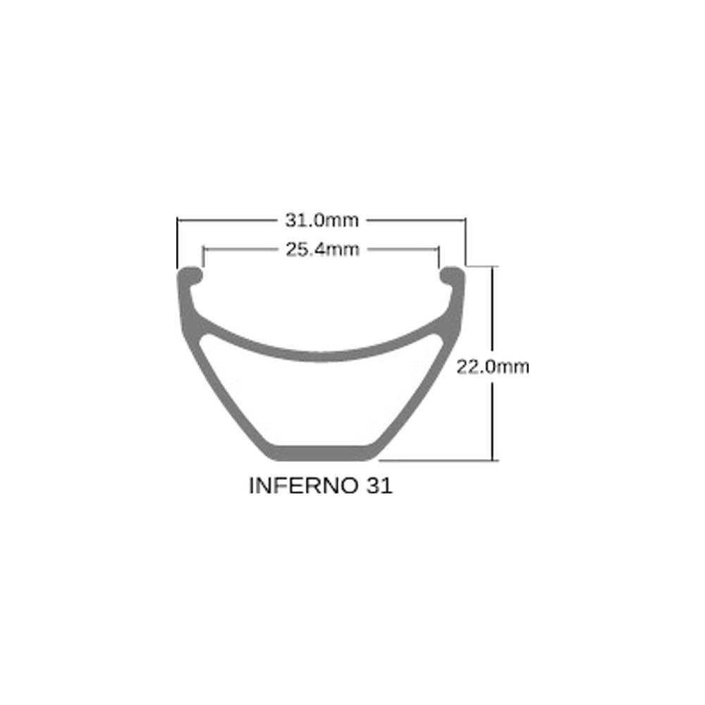 Obręcz Sun Ringle Inferno 31 27.5" - Rowertour.com