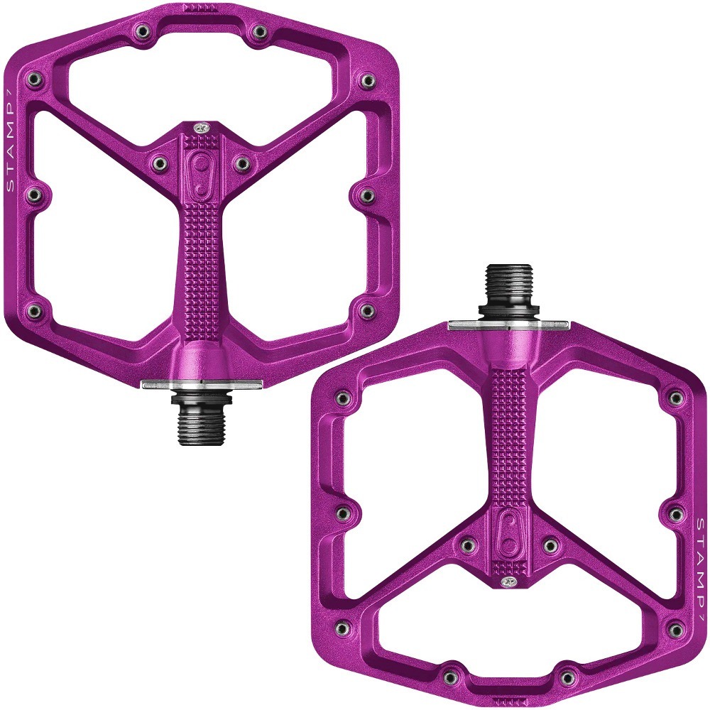 Pedały rowerowe Crank Brothers Stamp 7 Large fioletowe - Rowertour.com