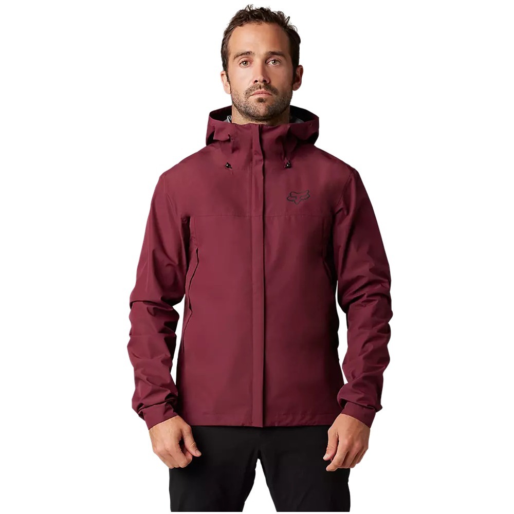 Kurtka rowerowa Fox Ranger 2.5L Water bordowa - Rowertour.com