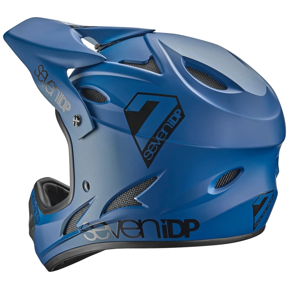 Kask rowerowy Fullface 7iDP M1 Youth niebieski - L - Rowertour.com