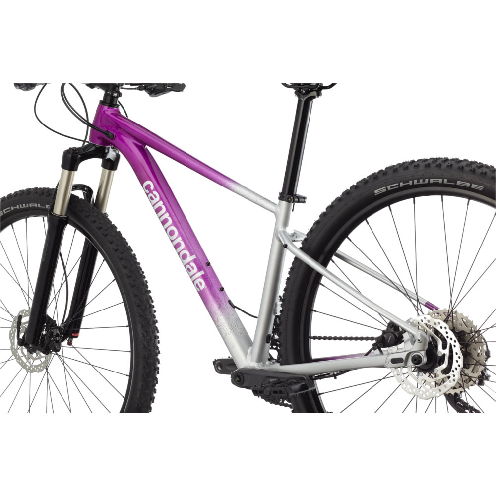 Rower MTB Cannondale Trail SL Women's 4 fioletowy - 14" (XS ...