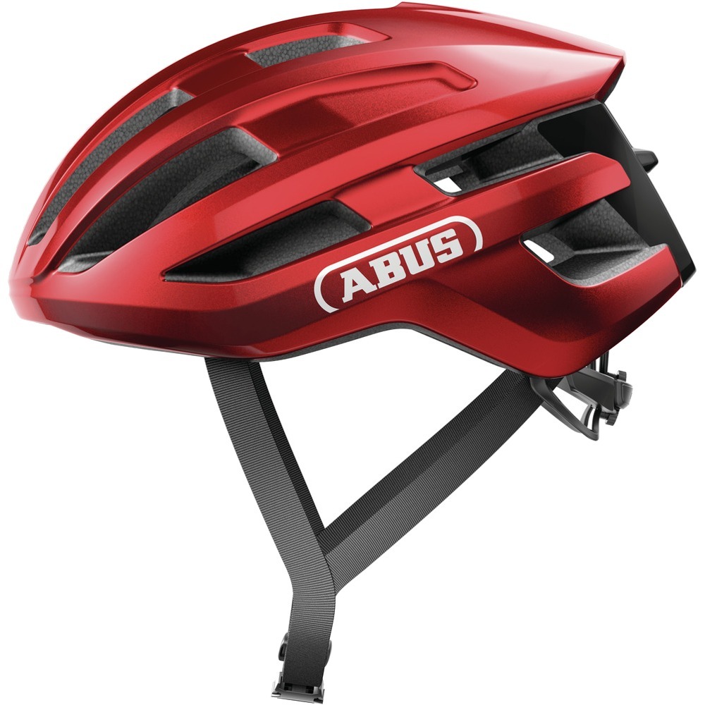 Kask rowerowy Abus PowerDome czerwony - L - Rowertour.com