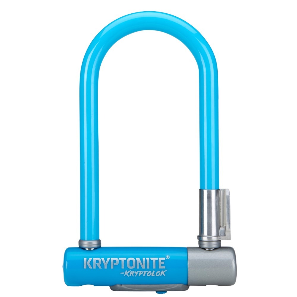 Zapięcie U-lock Kryptonite Kryptolok Mini-7 niebieskie - Rowertour.com