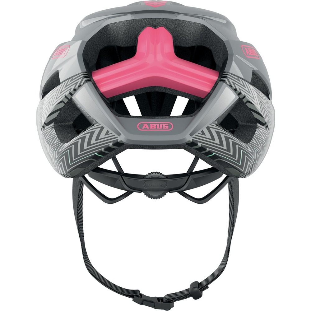 Kask rowerowy Abus StormChaser szaro-różowy - L - Rowertour.com