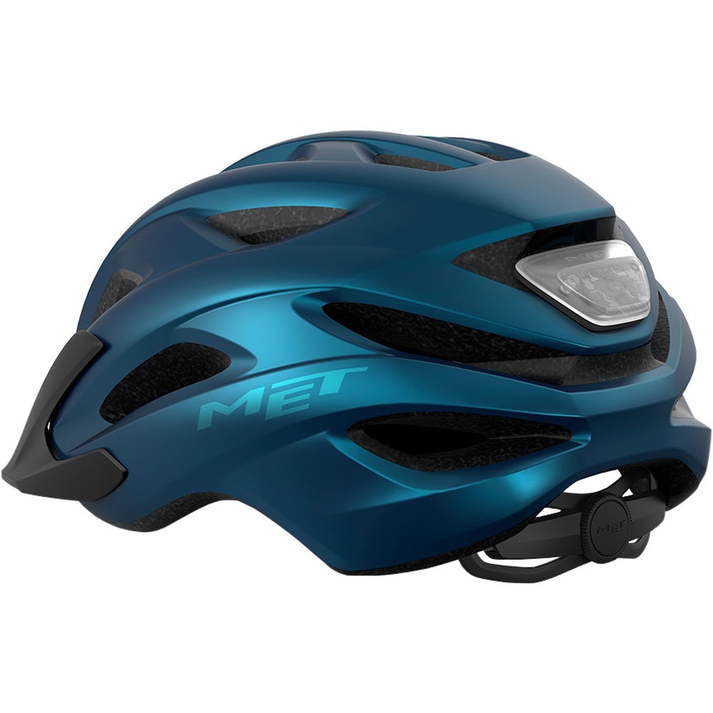 Kask rowerowy MET Crossover II niebieski - XL - Rowertour.com