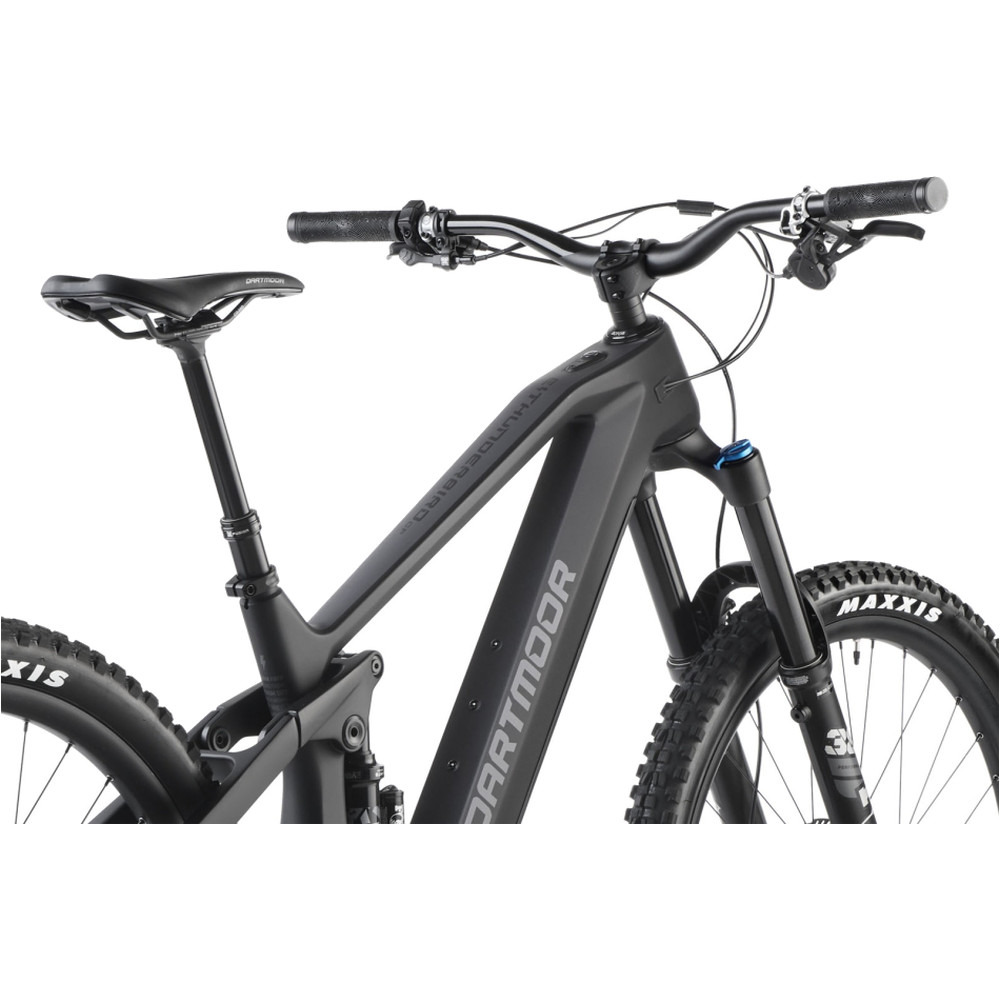 Rower elektryczny Dartmoor E-Thunderbird CF czarno-grafitowy - M - Rowertour.com