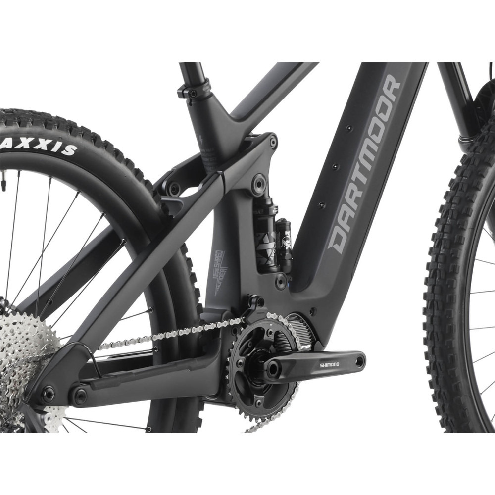 Rower elektryczny Dartmoor E-Thunderbird CF czarno-grafitowy - M - Rowertour.com