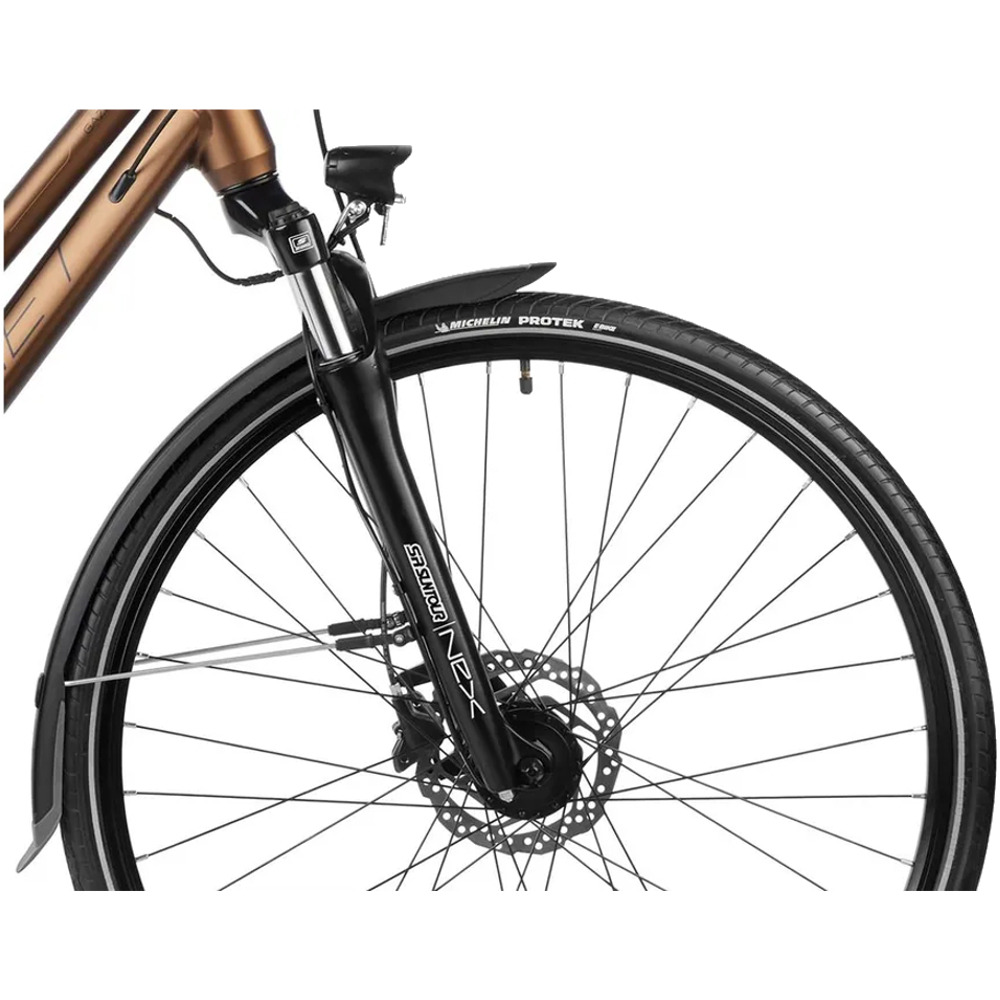 Rower trekkingowy Romet Gazela 8 brązowo-czarny - M - Rowertour.com