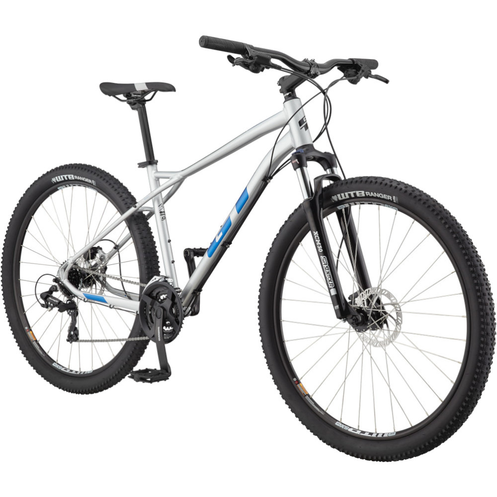 Rower MTB GT Aggressor 29" Expert Microshift srebrny - 18" (M ...