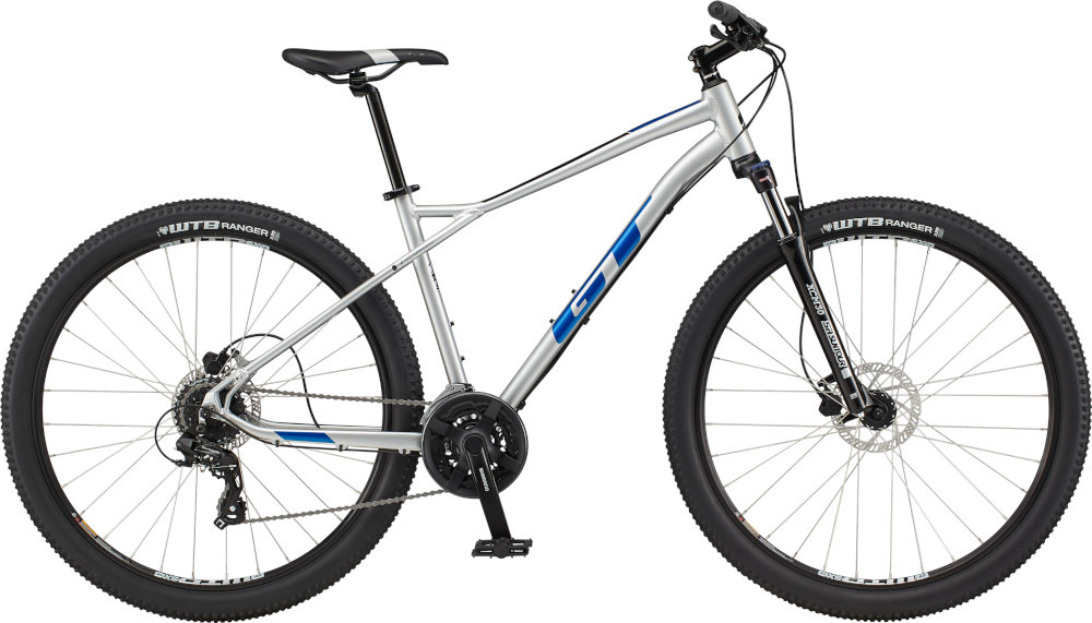 Rower MTB GT Aggressor 29" Expert Shimano srebrny | Rowertour.com