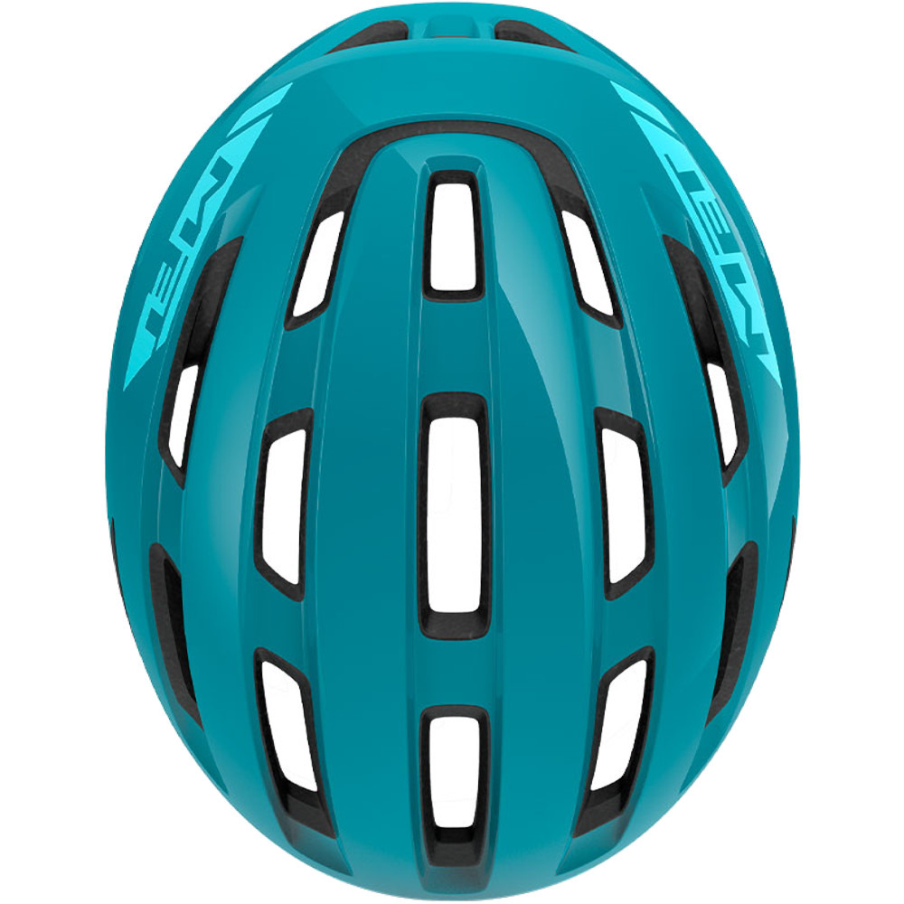 Kask rowerowy MET Miles niebieski - M/L - Rowertour.com
