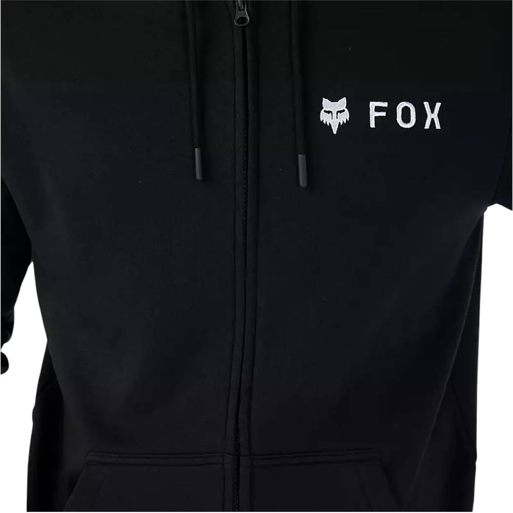 Bluza Fox Absolute rozpinana z kapturem czarna - Rowertour.com