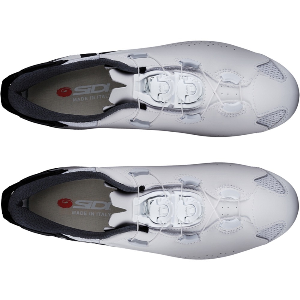 Buty szosowe Sidi Shot 2S biało-czarne - 42.5 - Rowertour.com