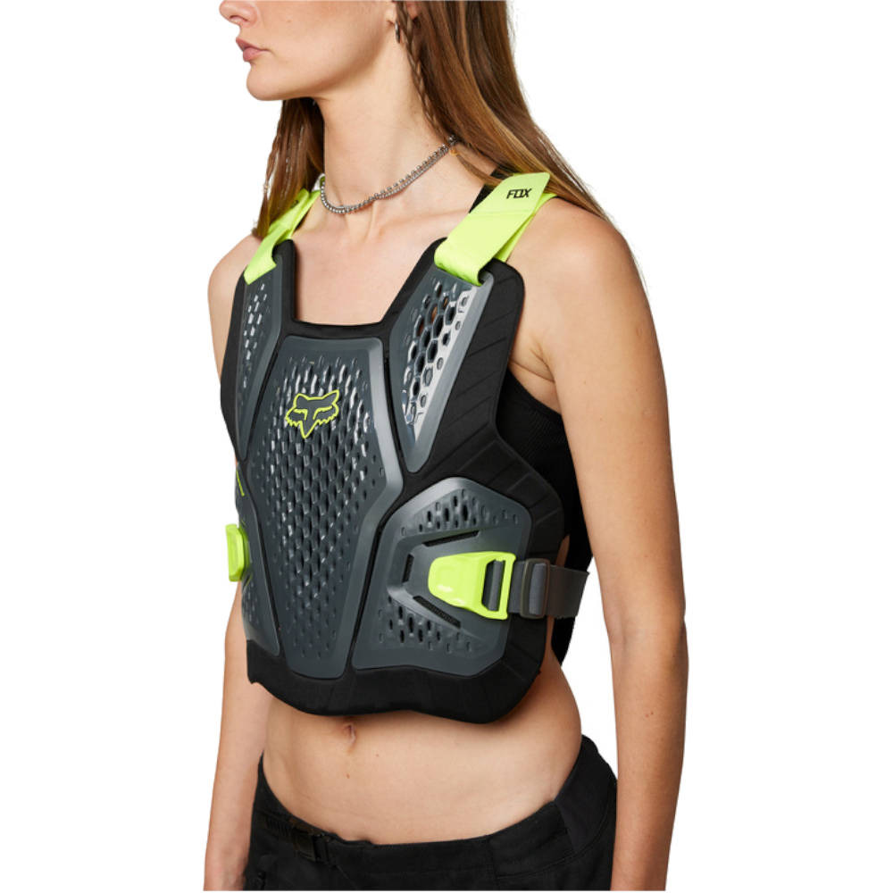 Buzer Fox Raceframe Impact SB D3O szary | Rowertour.com