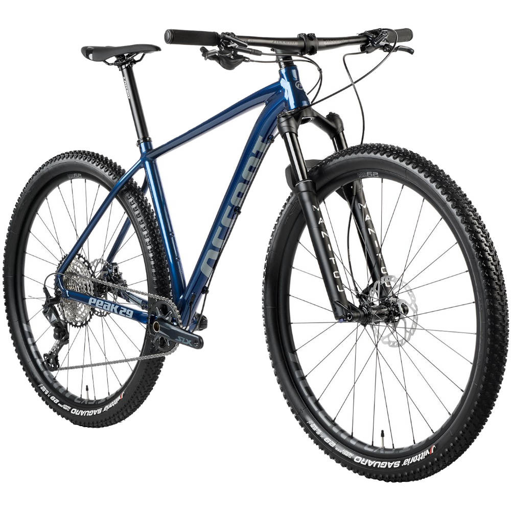 Rower MTB Accent Peak Boost SLX niebieski - Rowertour.com