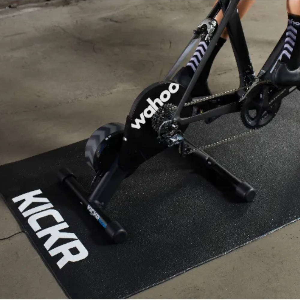Mata pod trenażer Wahoo Kickr FloorMat czarna - Rowertour.com