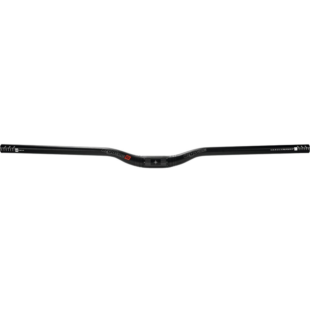 Kierownica MTB Ergotec Riser Bar 30 czarna - Rowertour.com