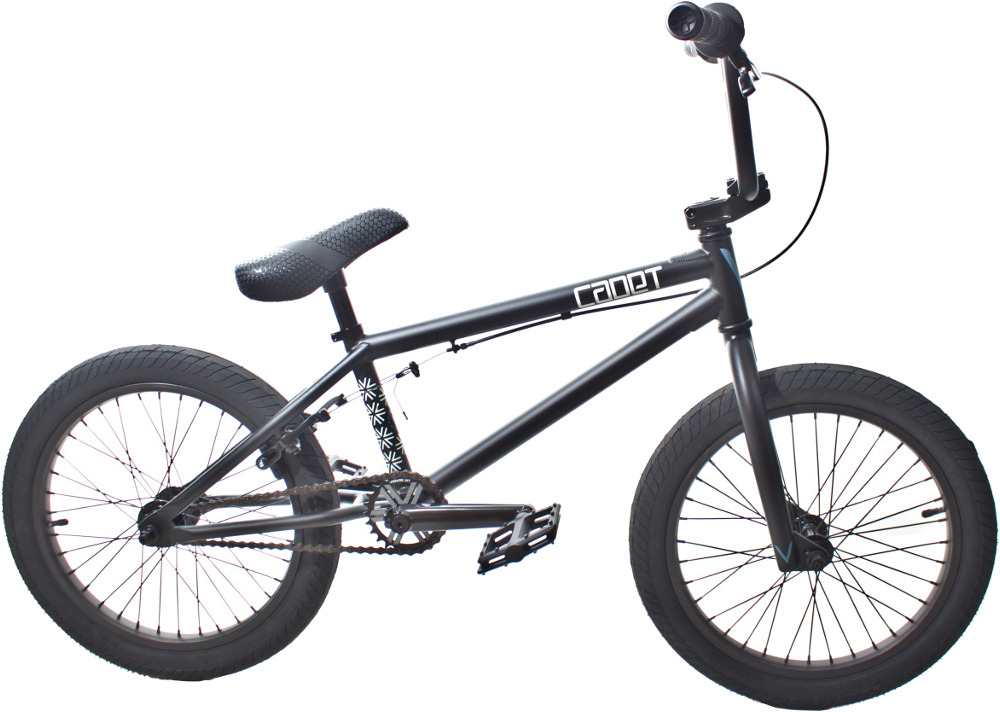 Rower BMX Verde Cadet 18 czarny - Rowertour.com