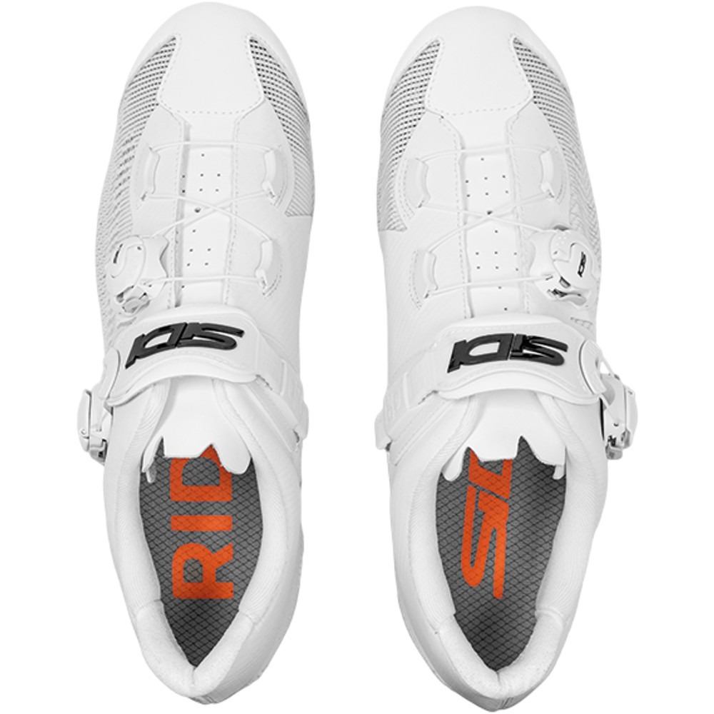 Buty szosowe Sidi Genius 10 Knitted białe - 44.5 - Rowertour.com