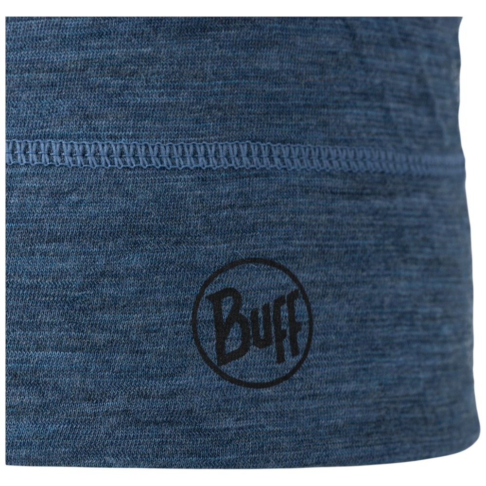 Czapka zimowa Buff Merino Lightweight Multistripes niebieska - Rowertour.com